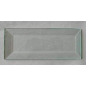 Rectangle Half inch clear glass bevel