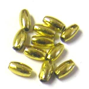 BD6RCM3 6mm METALLIC GOLD rice shaped beads -SOLD OUT!,Saw Blades-Glass ...