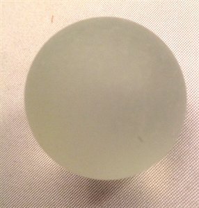 M225 25MM clear frosted glass marbles