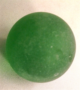 M246 25MM green frosted glass marbles