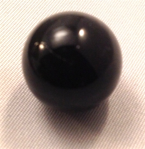 M157 16MM Shiny Black Marbles -SOLD OUT!